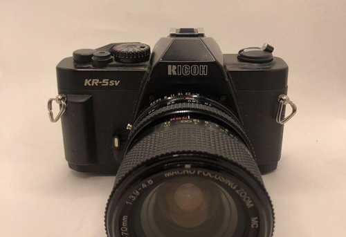 Плёночный фотоаппарат Ricoh KR-5sv