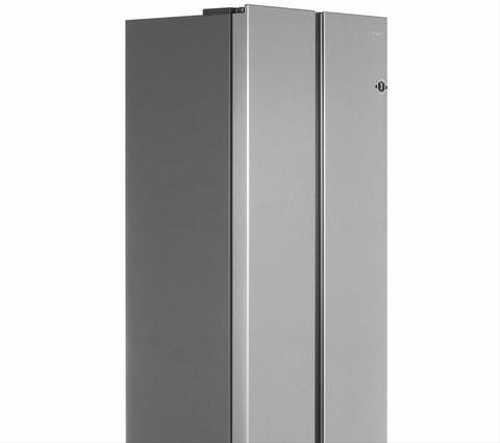 Холодильник Side by Side dexp RF-mn430nhe/S серебр