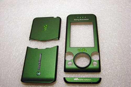 Части корпуса Sony Ericsson W580i green и gray