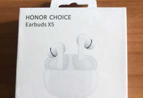 Беспроводные наушники honor choice Earbuds X5