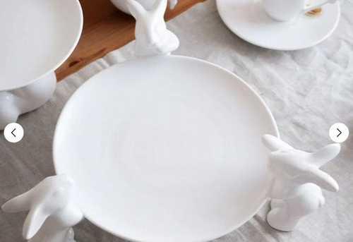 Фарфоровая посуда блюдо тарелка