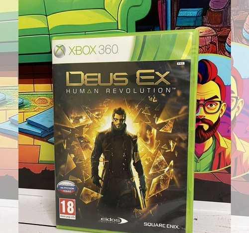 Deus Ex Human Revolution (Рус) Игра Xbox 360