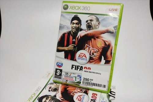 Игра на xbox 360 FIFA 09 б/у