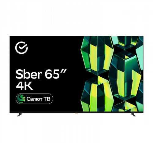 Умный телевизор SMART TV sber 65 4K+Халява+кронште