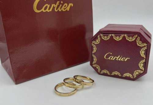 Cartier золотые кольца