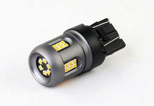 Автолампа GNX Boost W21/5W LED оранжевая canbus (1