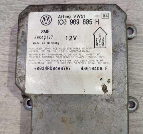 Блок управления AIR BAG 1C0909605H