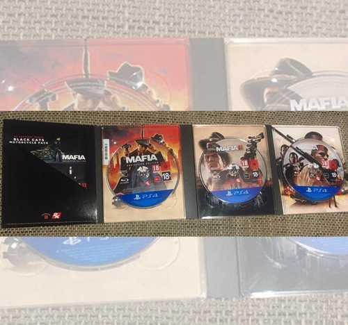 Mafia trilogy ps4 диск