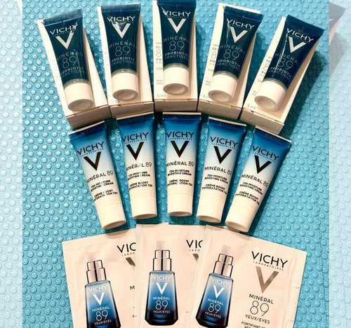 Vichy Mineral 89 сет миниатюр для увлажнения кожи