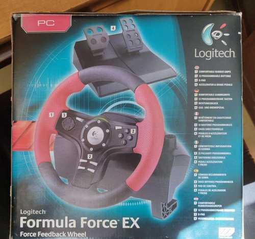 Игровой руль logitech formula force ex