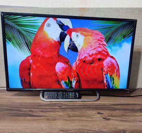 32"(81см) LED Prestigio DVB-T2(цифр.тв), USB, hdmi