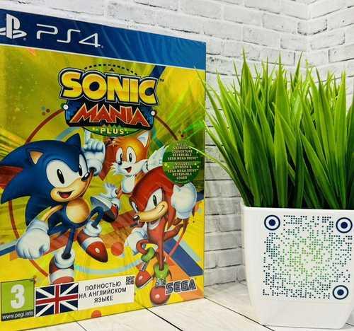 Sonic Mania Plus PS4 (Новый диск)