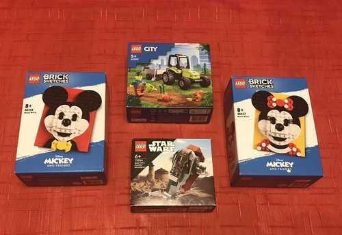 Lego star wars, City, brick headz