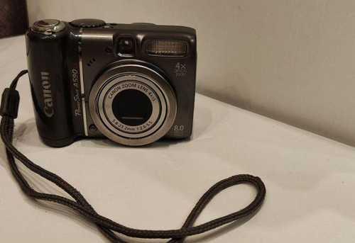 Компактный фотоаппарат canon powershot A590is