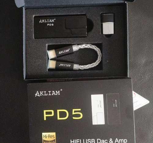 Портативный цап akliam PD5 Black