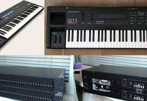 Синтезатор "Ensoniq SD-1" (США), Eq "DBX 2231"