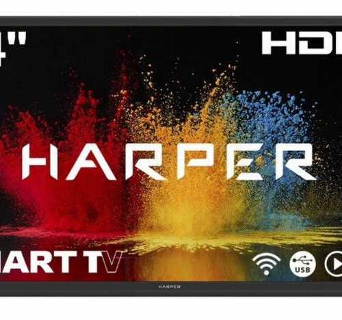 Телевизор Harper 24R470TS, черный