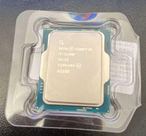 Intel core i3 12100f