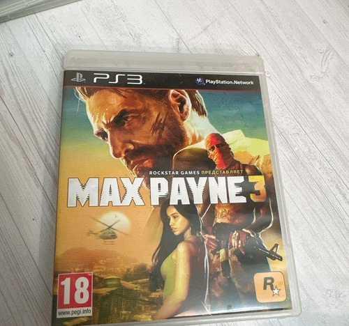 Max payne 3 ps3 отличное состояние