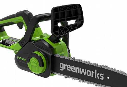 Цепная аккумуляторная пила GreenWorks G24CS25 24 В