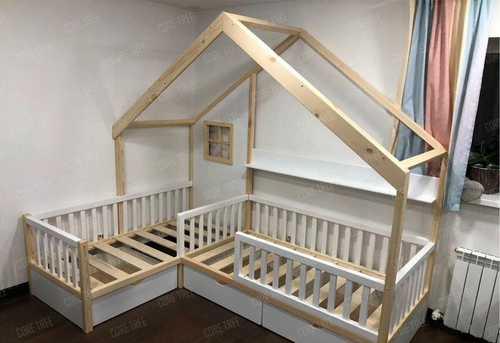 Кровать детская для двоих