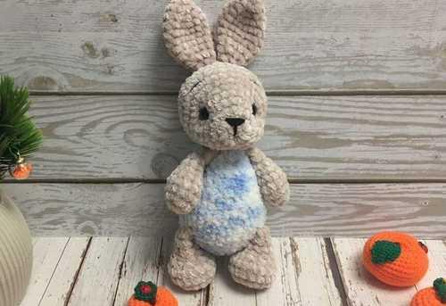Игрушка Кролик с погремушкой Снежинка