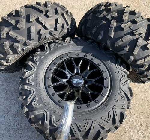 Диски с бедлоком 4*110 14 и Maxxis Bighorn 28