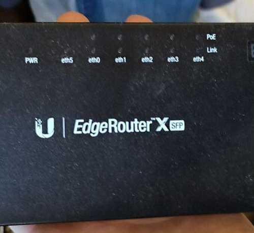 Роутер Ubiquiti EdgeRouter ER-X-SFP