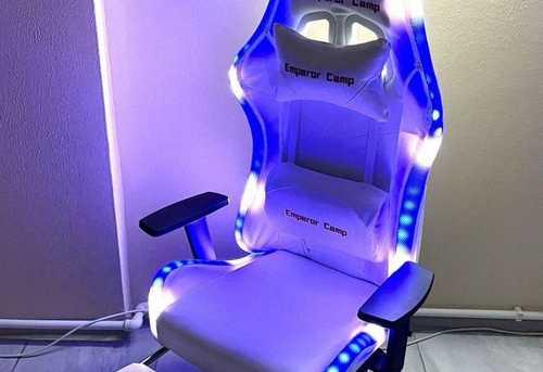 Компьютерный стул с подсветкой
