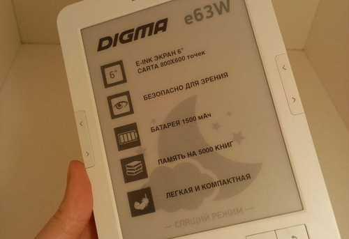Электронная книга Digma e63W