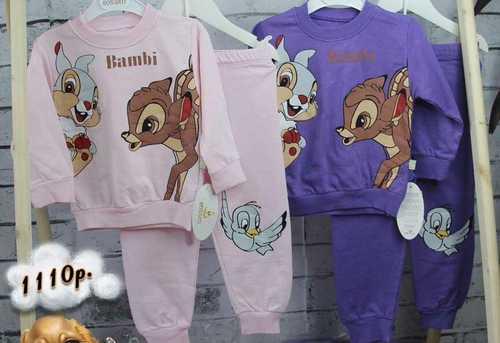 Костюм хлопок духнитка Bambi 92-110 на девочку