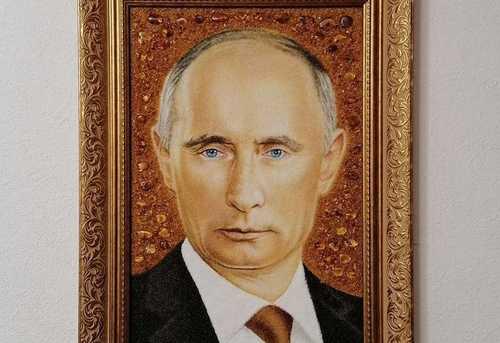 Портрет президента России Владимира Путина