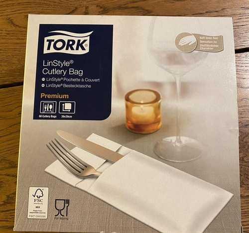 Tork LinStyle конверты для столовых приборов