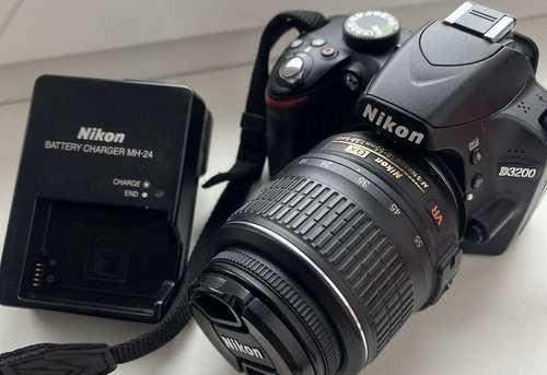 Фотоаппарат Nikon d3200 с объективом 18-55mm VR(15