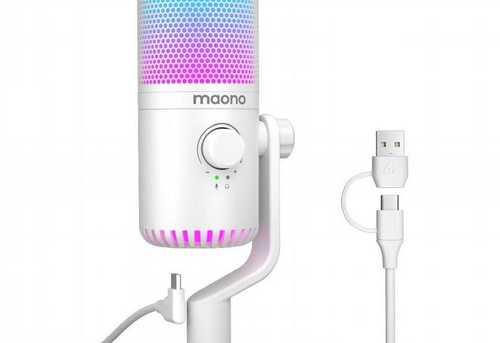 Микрофон Maono DM30RGB (white)