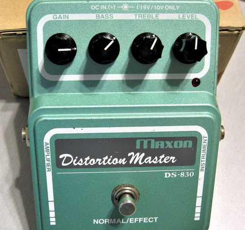 Maxon Distortion Master DS-830, 1-я версия