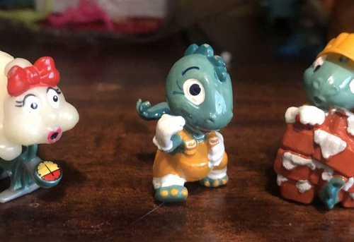 Киндер игрушки тачки динозаврики
