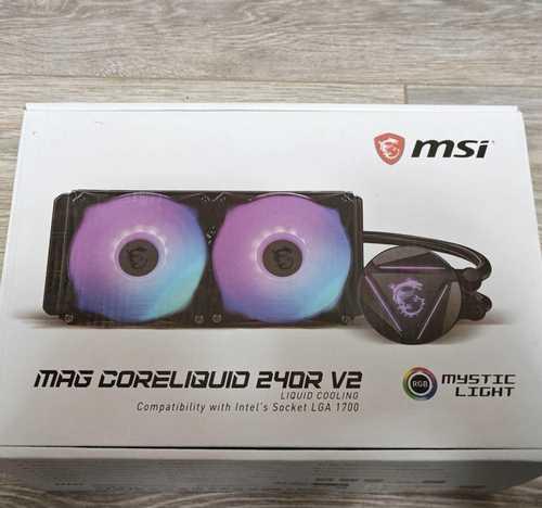 Msi coreliquid 240r v2, сжо, сво