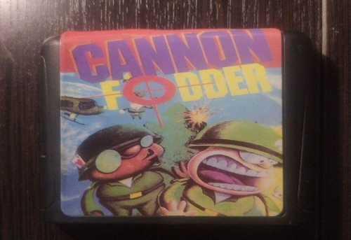 Cannon Fodder (англ.) Картридж Sega 16 bit
