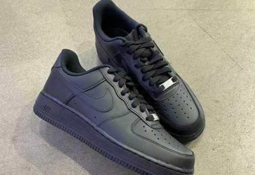 Кроссовки Nike air Force 1'07 low черные