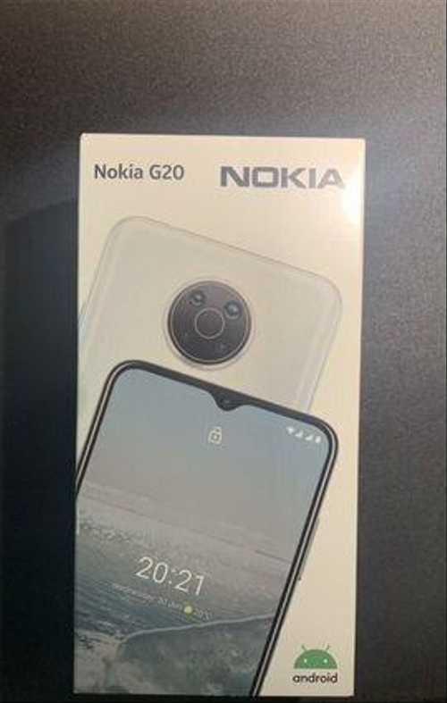 Новый телефон Nokia G20