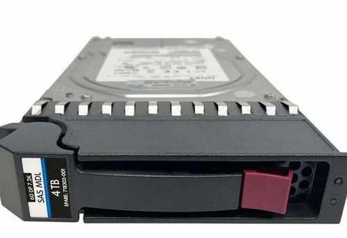 Жесткий диск HP 718302-001 4Tb 7.2K 6Gb/s SAS 3.5