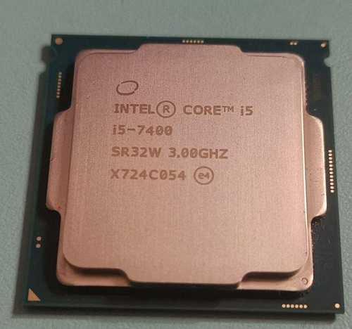 Intel core i5 7400 3.00Ghz