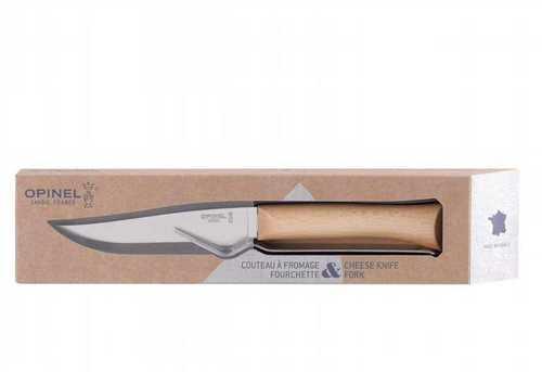 Набор из ножа и вилки для нарезания сыра от Opinel