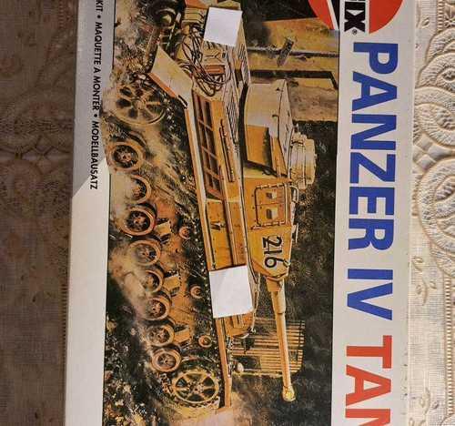 Airfix Panzer lV Tank масштаб 1:72