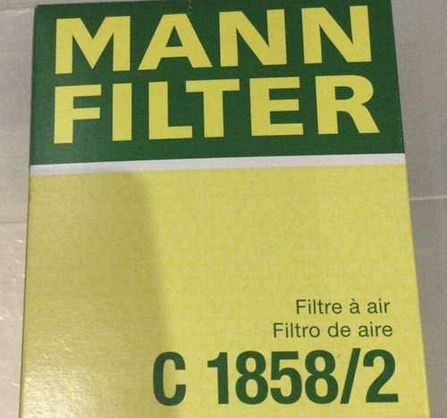 Воздушный фильтр Mann Filter C 1858/2