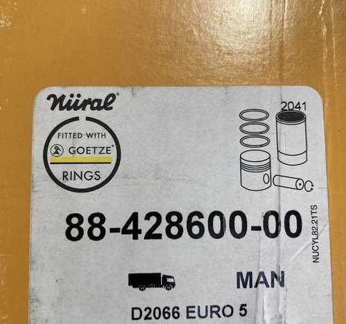 Поршневая группа MAN TGS Euro5 двигатель D2066
