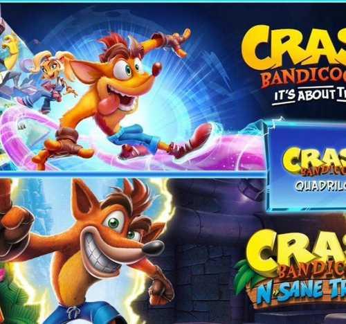 Crash Bandicoot - Quadrilogy Paketi ps4/ps5