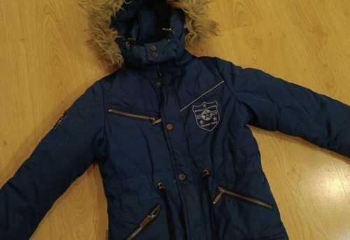 Куртка зимняя на мальчика 128-134