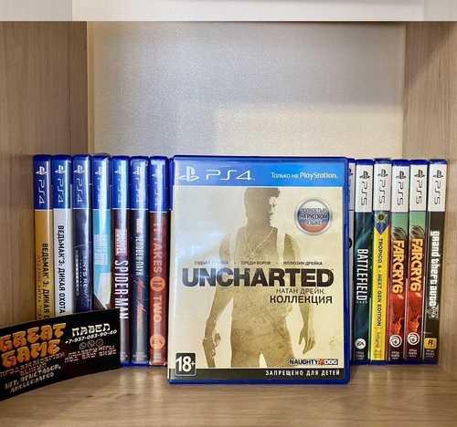 Игры PS4: Uncharted: Натан Дрейк. Коллекция